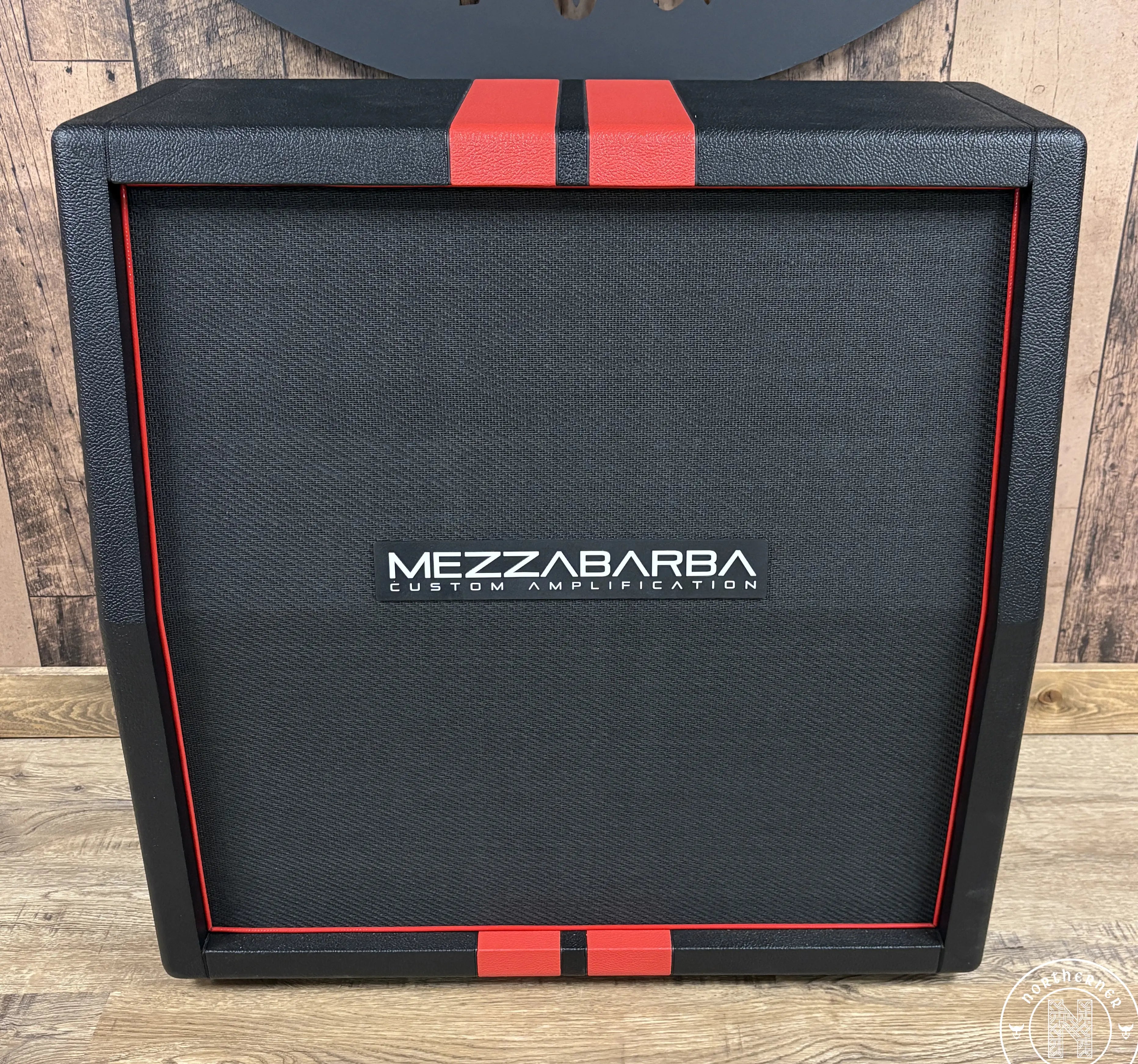NEW Mezzabarba MZero 4x12 Cab 2025 Custom Black w/ Red Racing Stripes ...