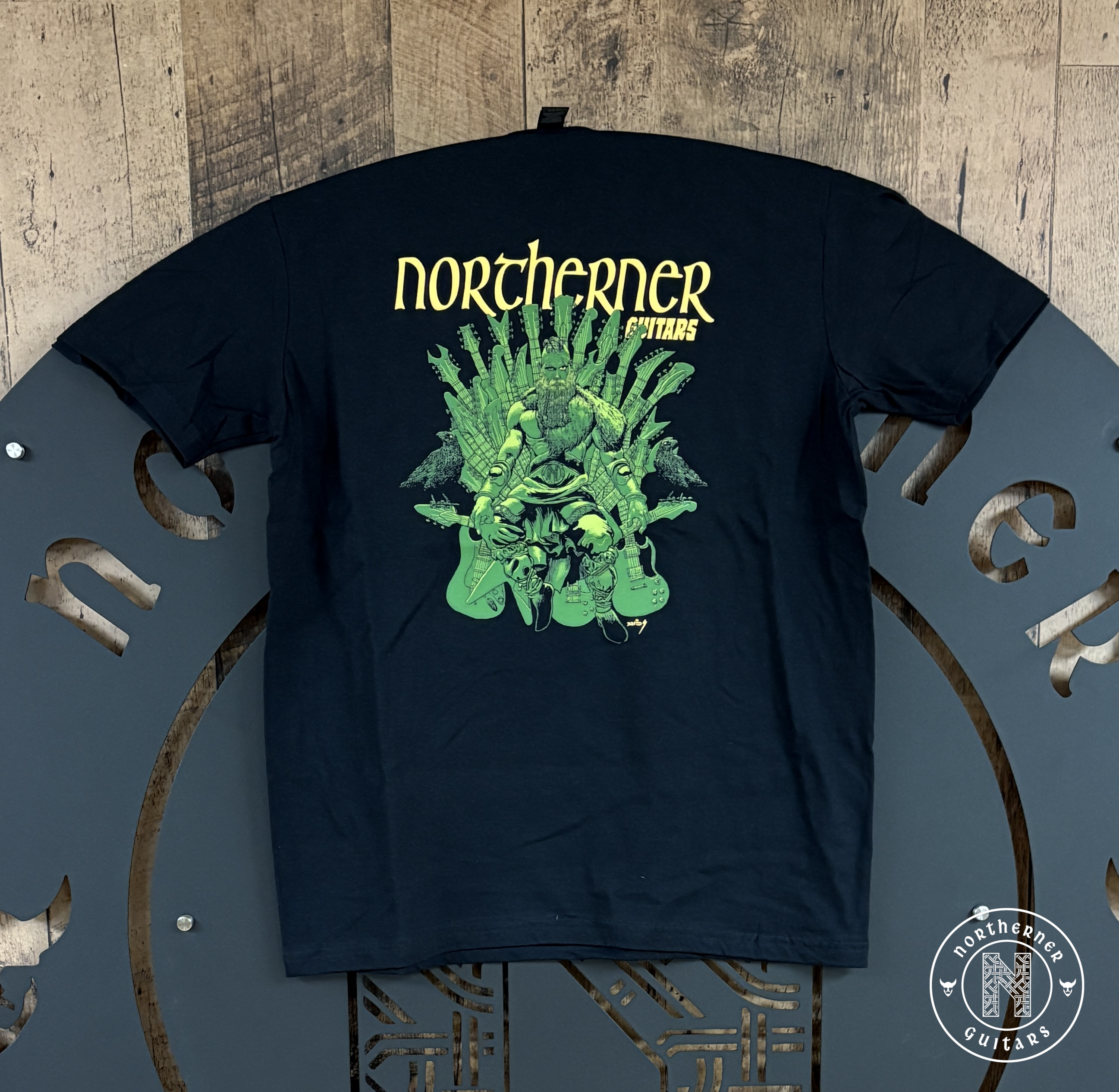 Northerner Guitars "Throne of Guitars" T-Shirt - Northerner Guitars