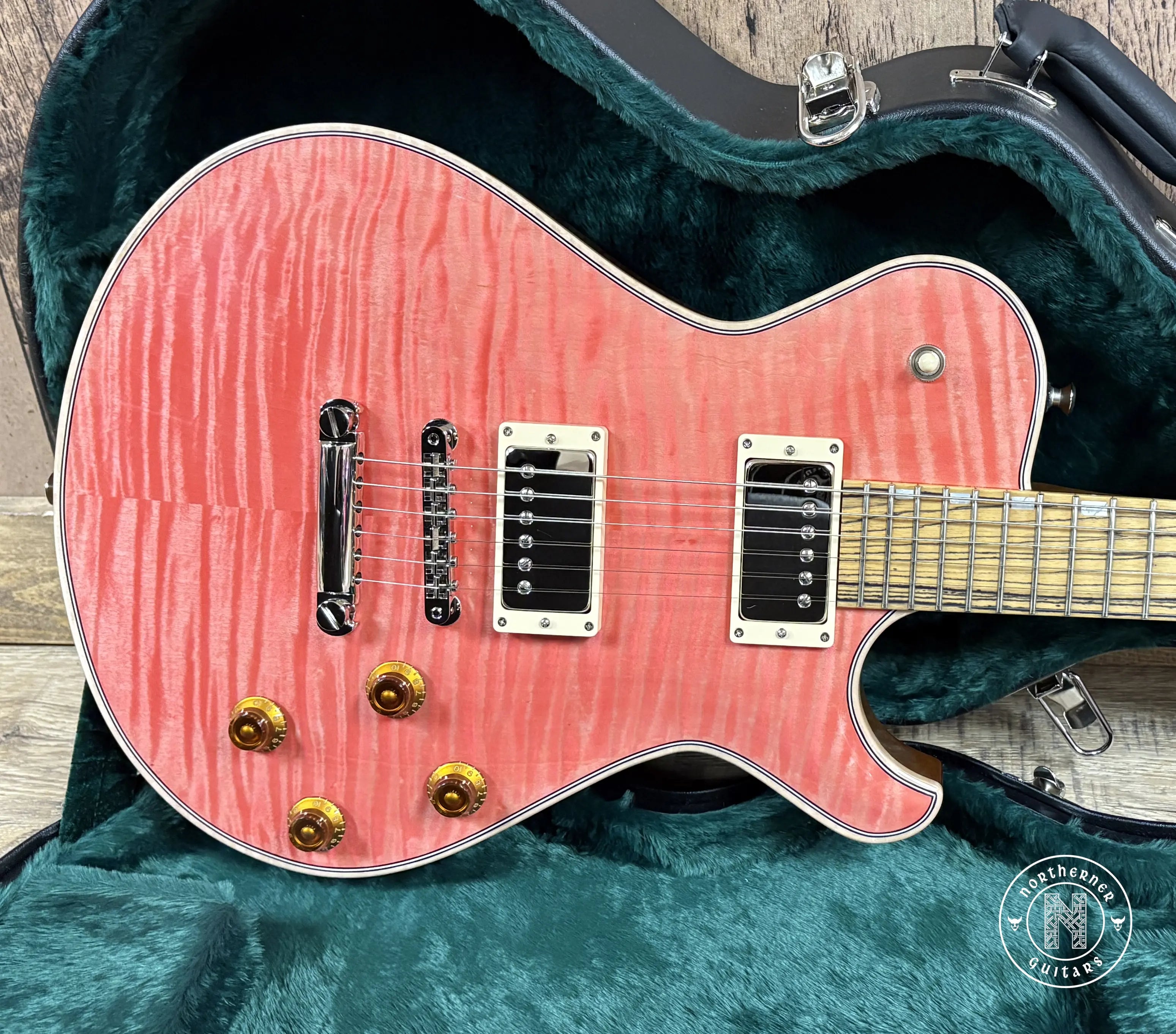 NEW Knaggs SSC T1 Steve Stevens Signature 2025 Pink w/ Pale Moon Ebony ...